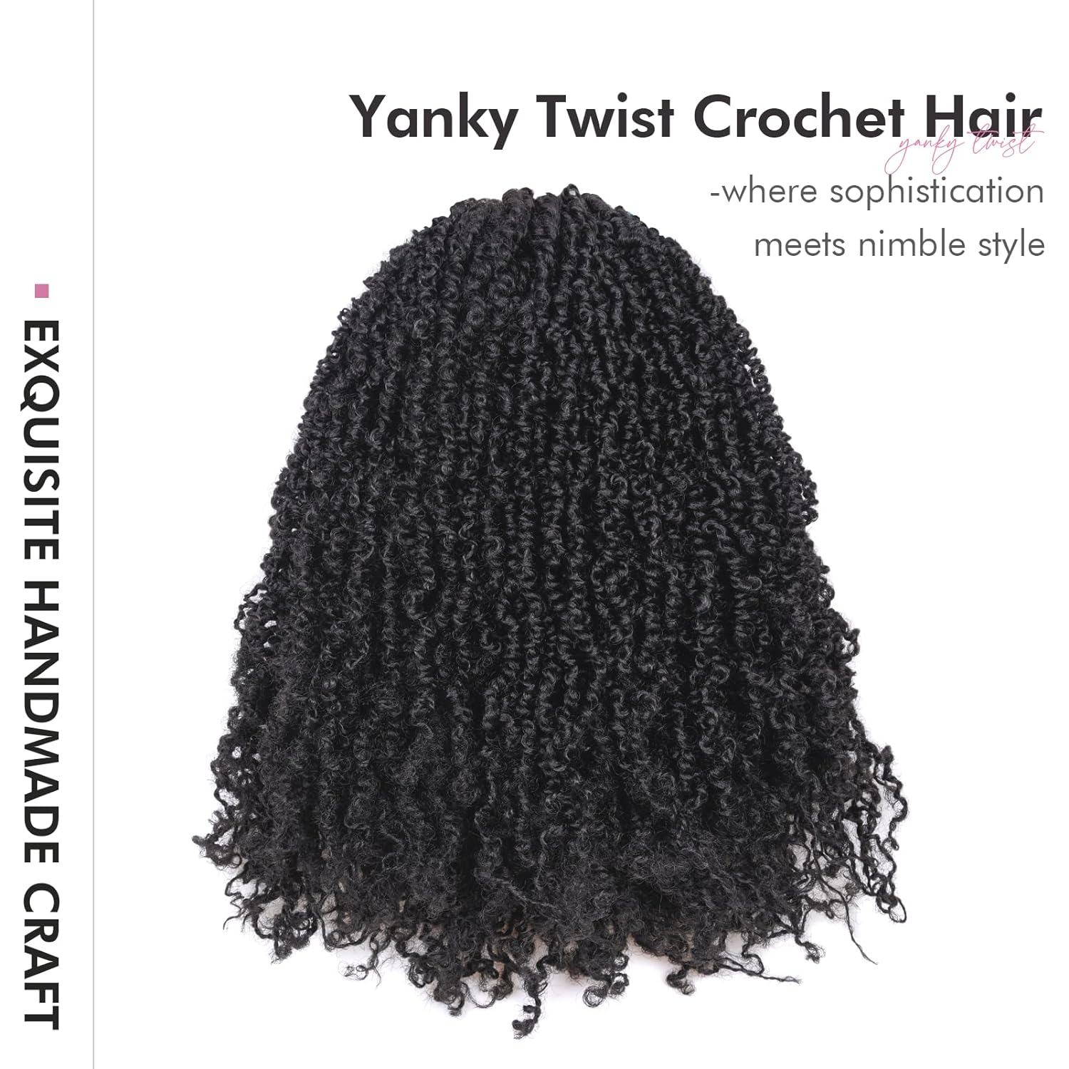 FAST SHIPPING 3-5 DAY YT | Toyotress Yanky Twist Crochet Hair - 8 Pack