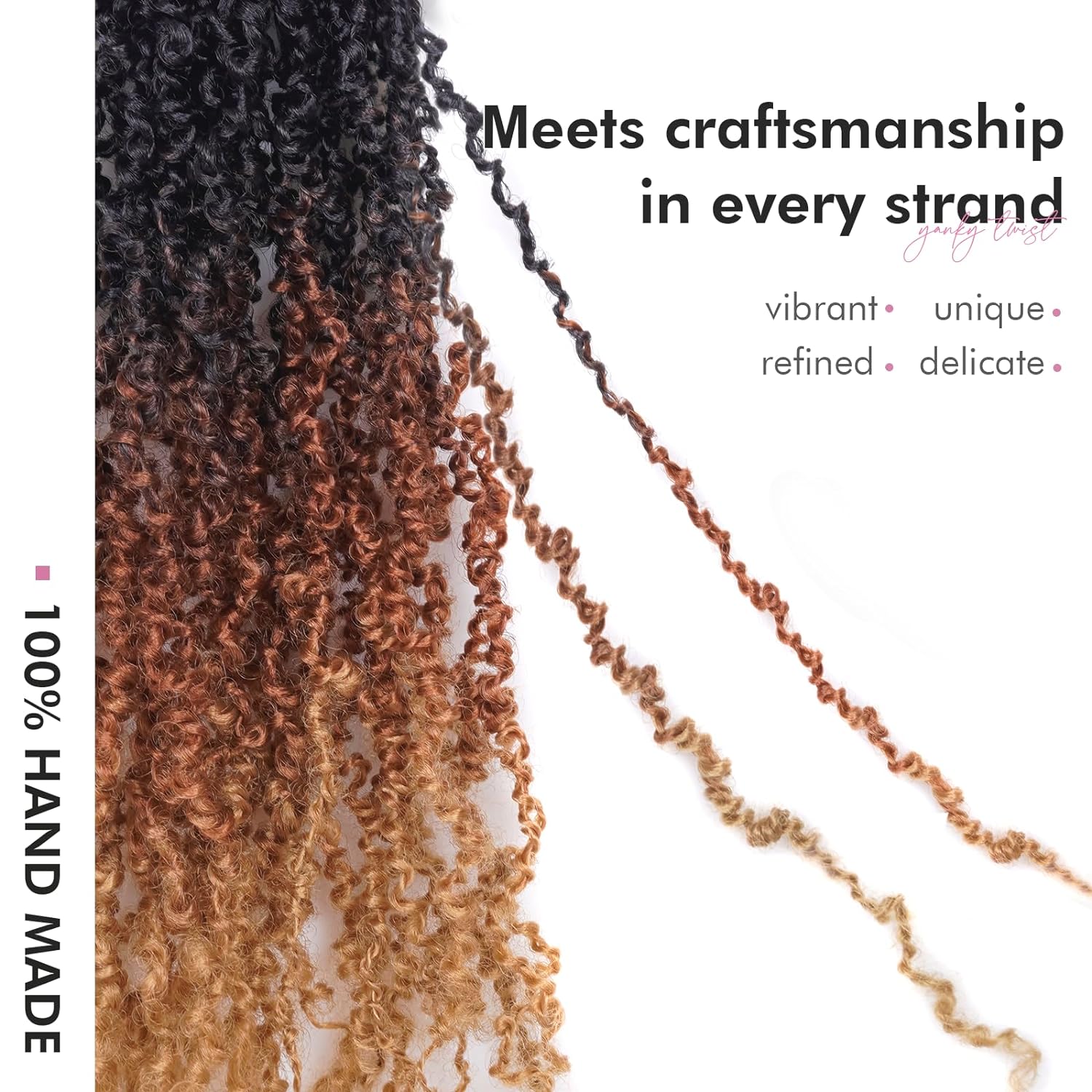 Fast Shipping 3 5 Day Yt Toyotress Mini Passion Twist Yanky Twist Cr